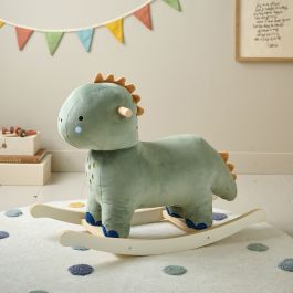 Rocking dino in green for little ones ️ Petite Amélie